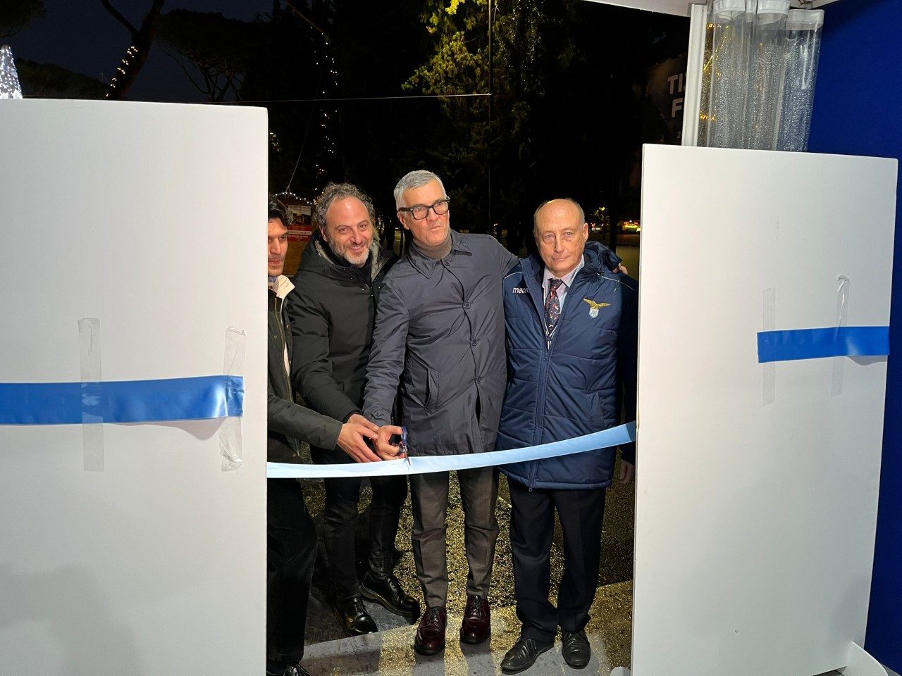 Il mondo biancoceleste all’inaugurazione della Mostra Maestrelli
